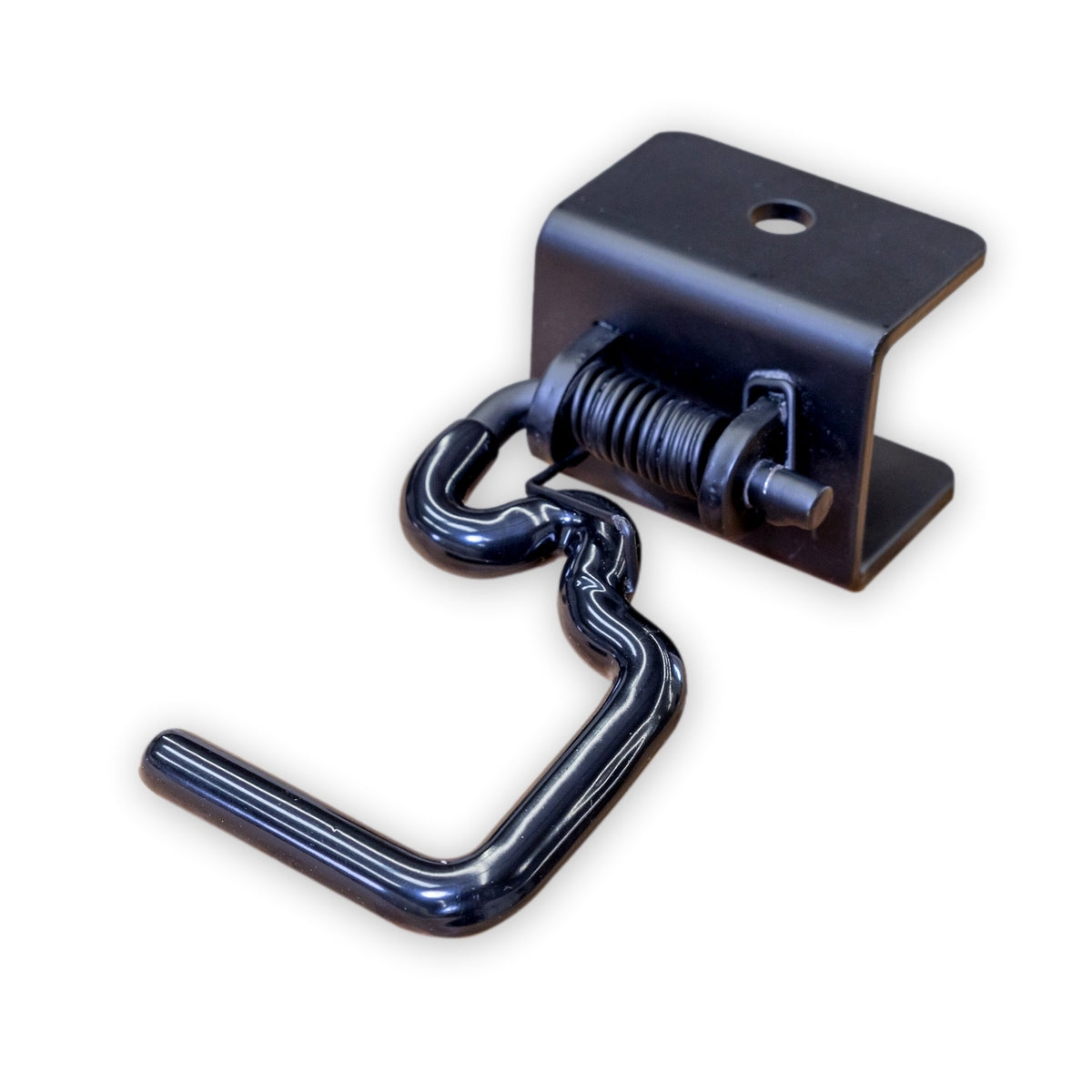 Spring Loaded Hook – Teal Triangle