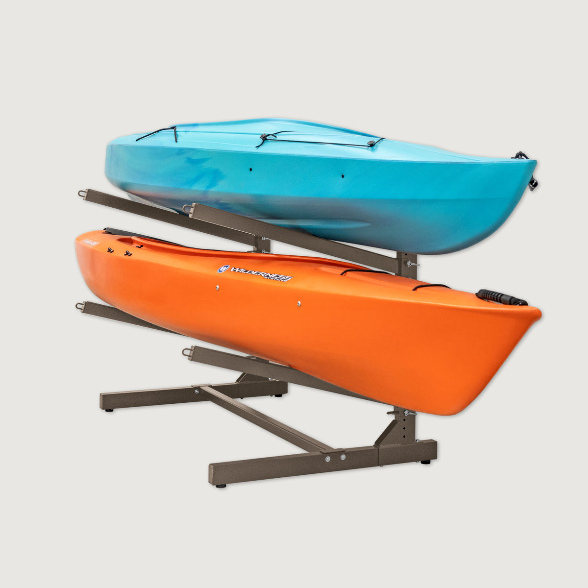 Kayak Storage Rack for 2 SUP, Kayak or Surfboards | Teal Triangle